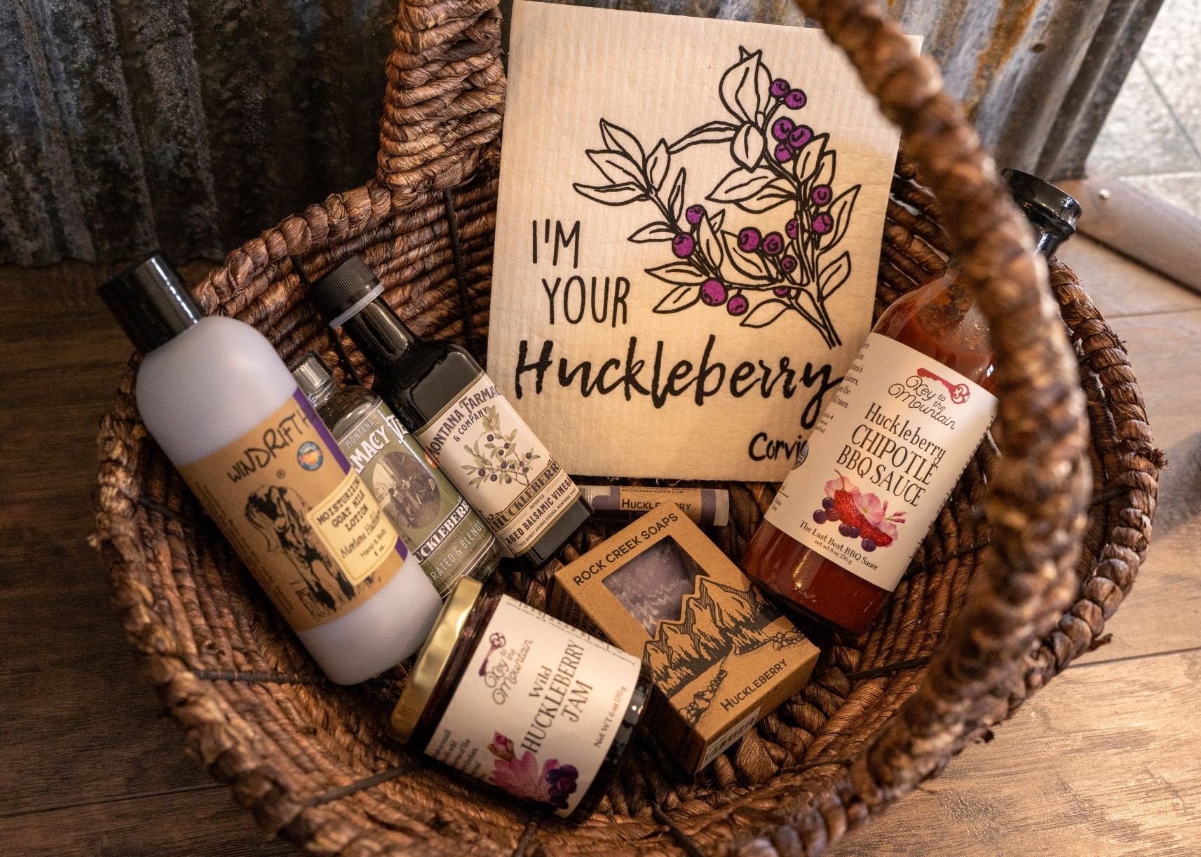 I'm Your Huckleberry Basket – The Rancher's Daughter MT